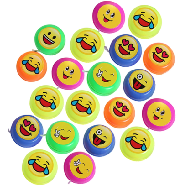 Smiley Face Yo-Yos - Pack of 20 | Yo-Yo Mania